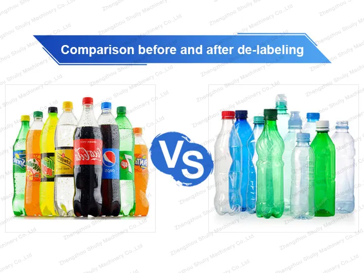 PET Bottle Label Removing Machine | De-labeling Machine - Shuliy